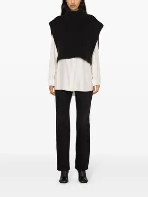 TOTEME Classic Straight-leg Jeans - Black