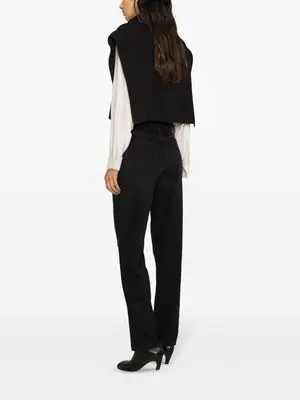 TOTEME Classic Straight-leg Jeans - Black