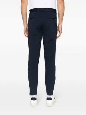 BOSS Technical-jersey Slim-cut Trousers