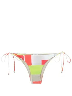 LENNY NIEMEYER Canvas Side-tie Bikini Bottom