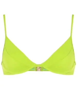 LENNY NIEMEYER Underwire Cup Bikini Top - Green