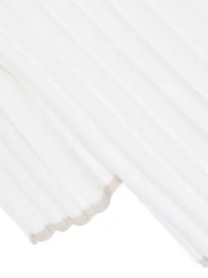 Brunello Cucinelli Ribbed Cashmere Scarf