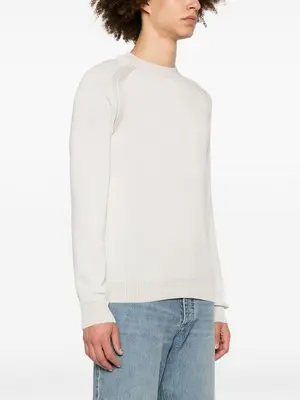 BOSS Crew-neck Cotton Blend Jumper