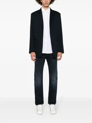BOSS Pointed-collar Long-sleeve Shirt