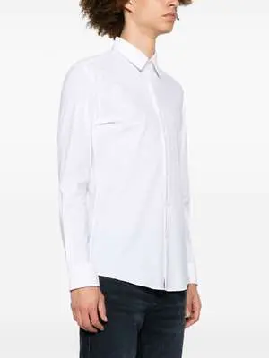 BOSS Pointed-collar Long-sleeve Shirt