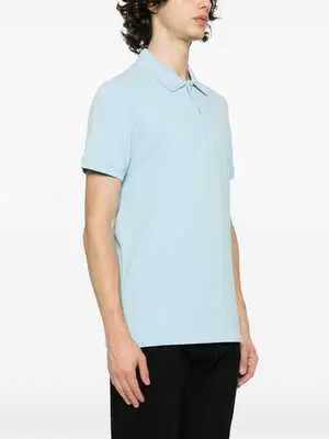 TOM FORD Cotton Piqué Polo Shirt - Blue