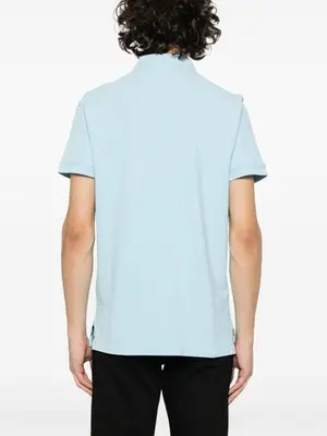 TOM FORD Cotton Piqué Polo Shirt - Blue