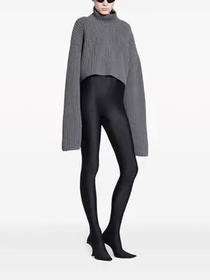Balenciaga High-neck Virgin Wool Jumper