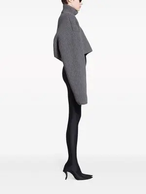 Balenciaga High-neck Virgin Wool Jumper