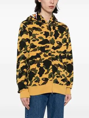 A BATHING APE 1st Camo Shark Zip-up Hoodie
