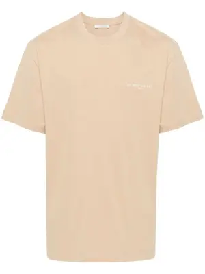 IH NOM UH NIT Pearl Roses Printed T-shirt Neutrals