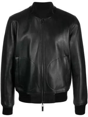 Emporio Armani Reversible Leather Jacket