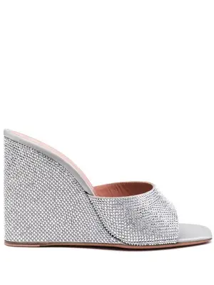 Amina Muaddi Wedge Mules Clogs For Women