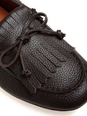 Bally Kerbs Leather Boat Shoes