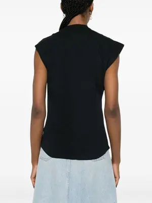 Isabel Marant Étoile Nayda Asymmetric T-shirt - Black