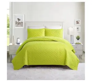 Trina Turk Dream Weaver Green Full/queen Coverlet Set - One-color