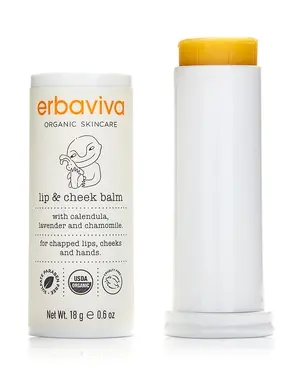 Erbaviva Lip & Cheek Balm, 0.6 Oz - No Color