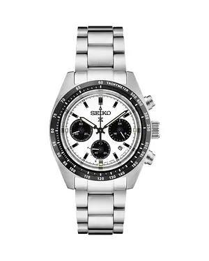 SEIKO Prospex Solar Chronograph 39mm - White/silver