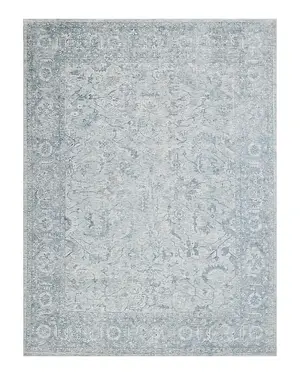 EXQUISITE RUGS Tuscany 6341 Area Rug, 6' X 9 - Blue/ivory