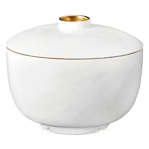 L'Objet Han Rice Bowl With Lid - Gold