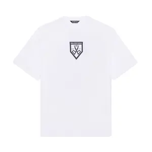 Balenciaga Scissors Flatground" T-shirt - Black