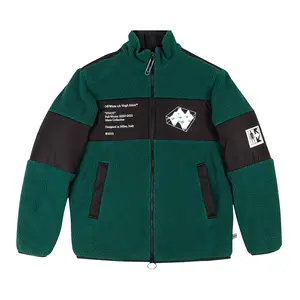 Off-White Men's Green Jackets 