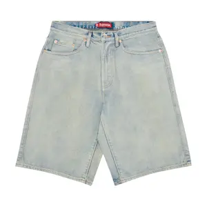 Supreme Baggy Denim Short - Blue | Editorialist