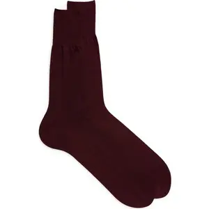 Falke No. 4 Silk Blend Socks - Barolo