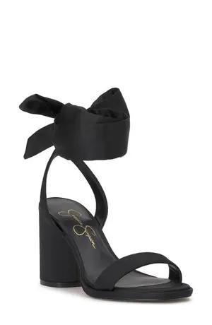 Jessica Simpson Jessica Simpson Cadith Ankle Wrap Sandal Black