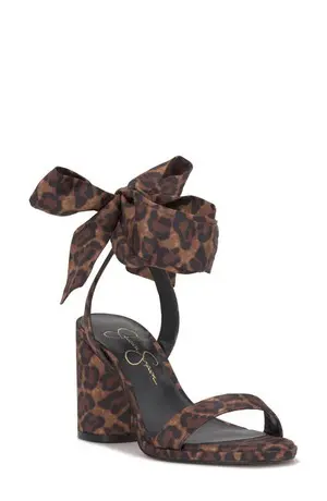 Jessica Simpson Cadith Ankle Wrap Sandal - Natural