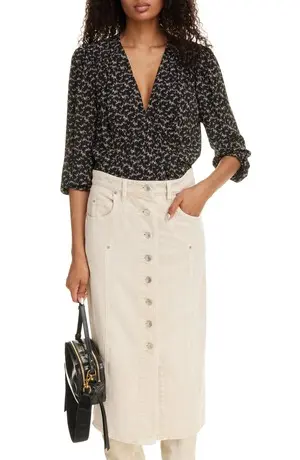 Isabel Marant Étoile Eddy Long Sleeve Top