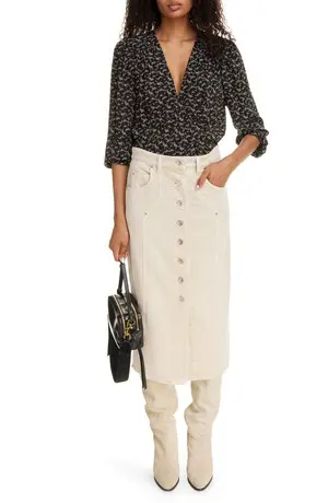 Isabel Marant Étoile Eddy Long Sleeve Top