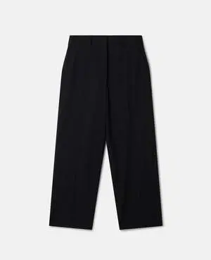 Stella McCartney Wool Cropped Tailored Trousers