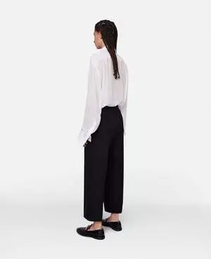 Stella McCartney Wool Cropped Tailored Trousers