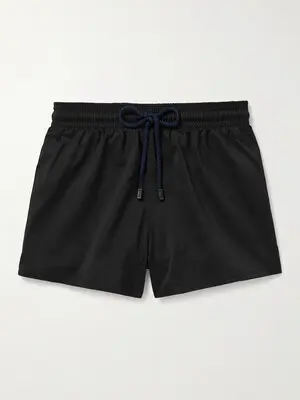 Vilebrequin Slim-fit Short-length Swim Shorts - Black