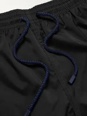 Vilebrequin Slim-fit Short-length Recycled Swim Shorts - Black