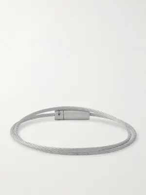 Le Gramme 9g Double Turn Polished Recycled-sterling Cable Bracelet
