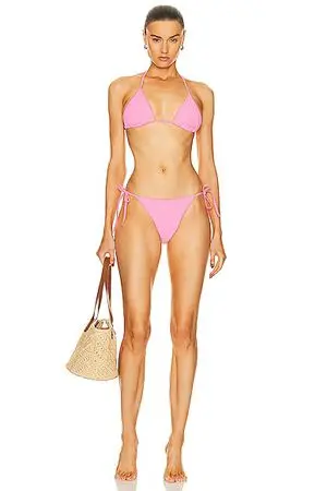 Hunza G Gina Bikini Set Bubblegum