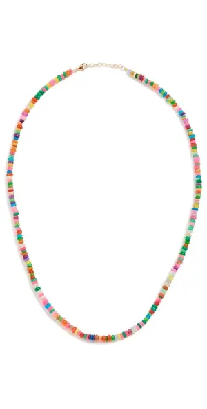 Jia Jia Smooth Round Opal Necklace