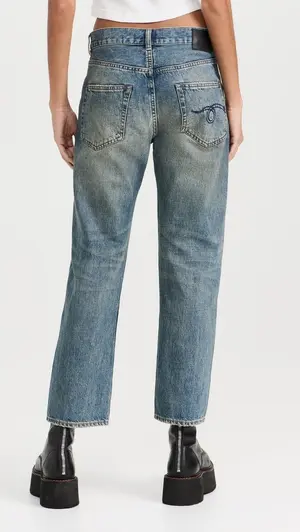 R13 Boyfriend Jeans