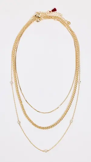 Shashi Emily Layered Necklace Set