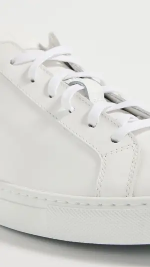 Greats Reign Leather Low Top Sneakers - Blanco