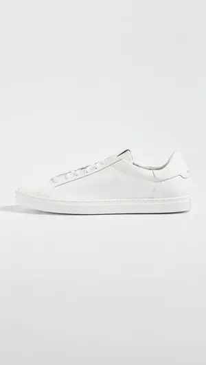 Greats Reign Leather Low Top Sneakers - Blanco