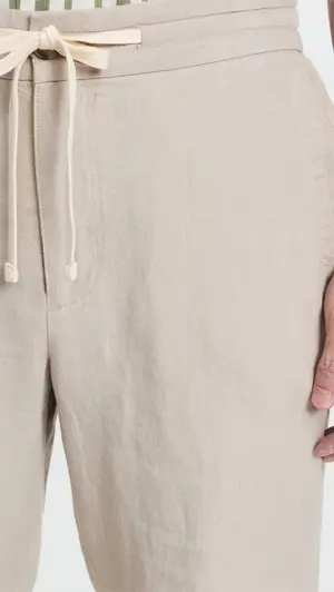 Vince Hemp Weave Pants - Pumice Rock