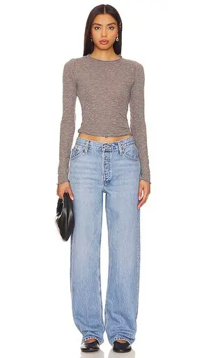 Free People We The Free Be My Baby Long Sleeve