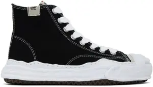 Mihara Yasuhiro Maison MIHARA YASUHIRO Hank OG High-Top Sneakers - Black