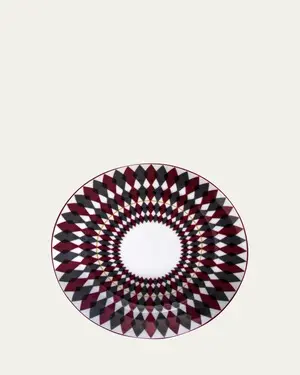 THE LINO Armonia Dessert Plates, Set Of 4 - Red