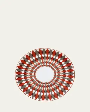 THE LINO Armonia Dessert Plates, Set Of 4 Terracota