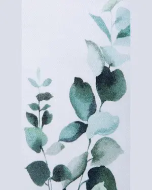THE LINO Eucalyptus Tablecloth, 71" X 98 - Green