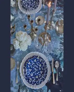 THE LINO Night Dessert Plates, Set Of 4